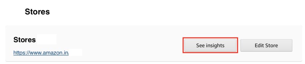 Amazon Store Analytics