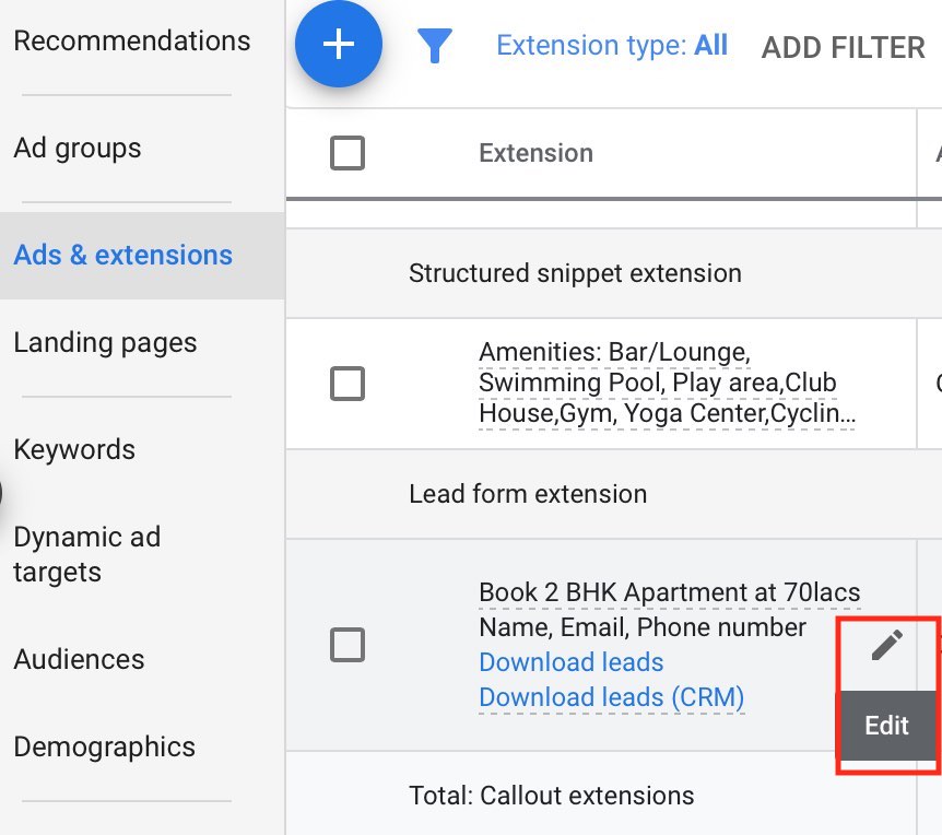 Generate Leads From Google Lead Form Extension