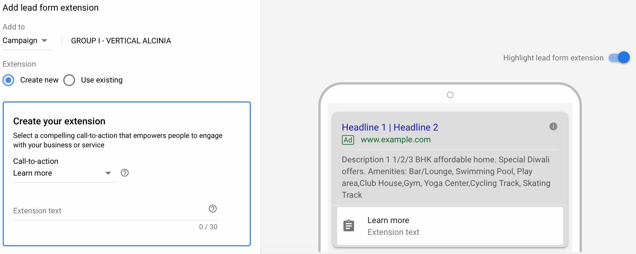 Generate Leads From Google Lead Form Extension